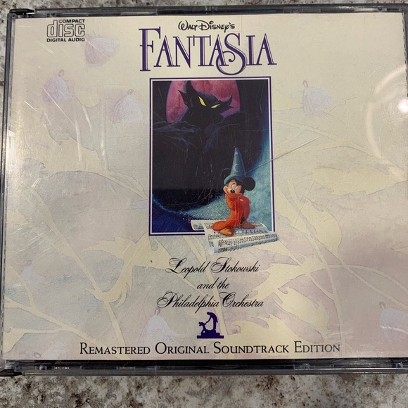 Disney | Headphones | Walt Disneys Fantasia 2disc Cd Set Remastered ...